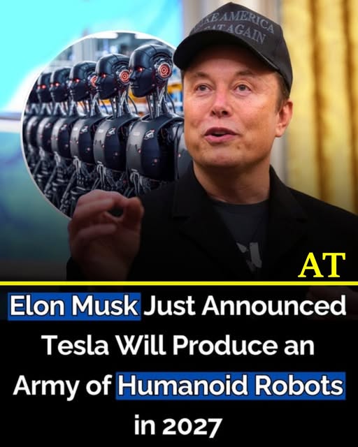 Elon Musk Just Announced Tesla Will Produce An Army of Humanoid Robots ...